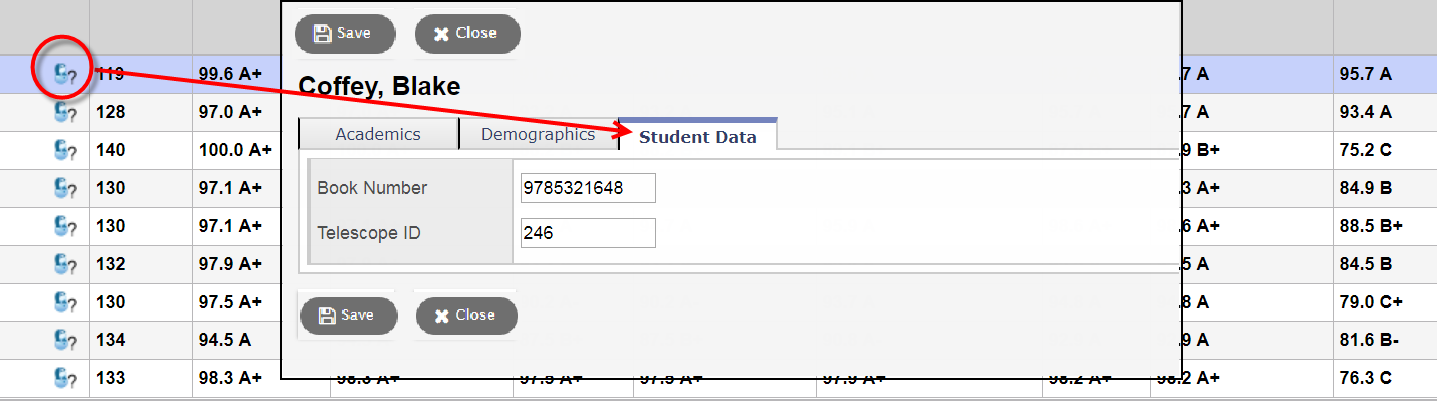 Create custom fields for your gradebook